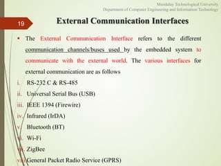 Introduction to Embedded System: Chapter 2 (4th portion) | PPTX ...