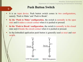 Introduction to Embedded System: Chapter 2 (4th portion) | PPTX