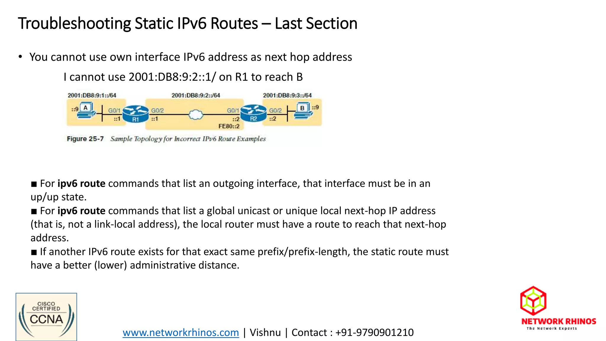 Chapter 25. implementing i pv6 routing | PPT