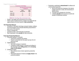 Chapter 25: Economic Growth Summary from Samuelson and Nordhaus | DOCX