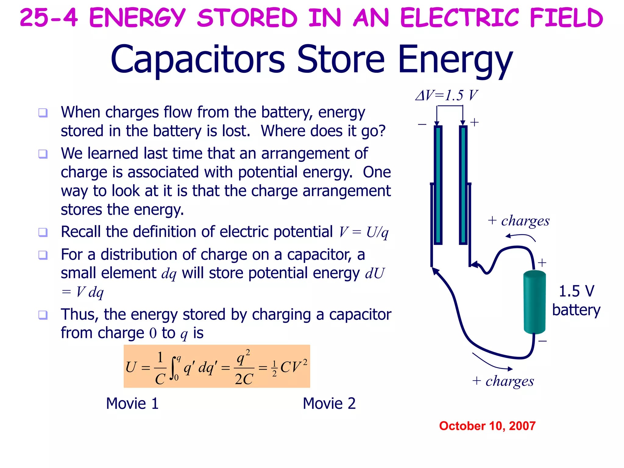 Chapter 25 capacitance phys 3002 | PDF