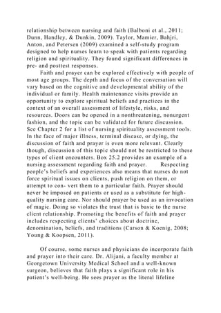 CHAPTER 25 Faith and PrayerPrayer indeed is good, but while c.docx