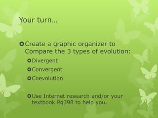 Introduction to Theory of Evolution | PPTX