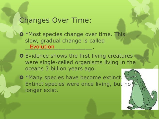 Introduction to Theory of Evolution
