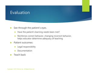 Chapter25 patient education | PPTX