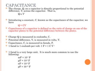 chapter26 sciences physics capacitance and dielectric | PPT