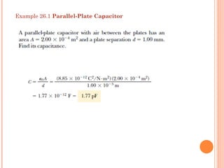 chapter26 sciences physics capacitance and dielectric | PPT