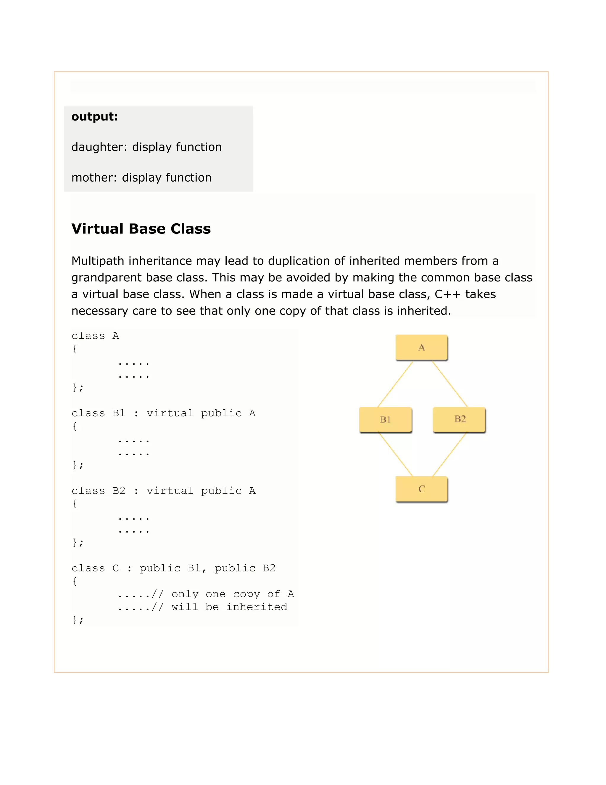 Chapter26 inheritance-ii | PDF