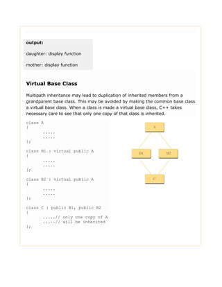 Chapter26 inheritance-ii | PDF