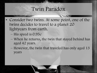 Chapter 26 relativity | PPT