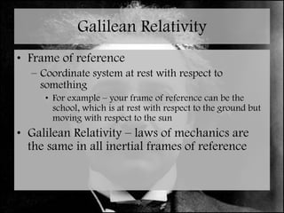 Chapter 26 relativity | PPT