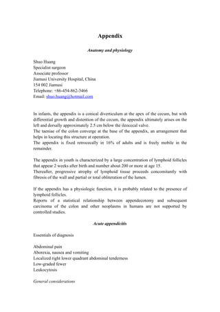 Chapter 26 Appendix | DOC