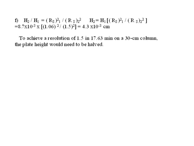 Chapter 26 Introduction To Chromatographic Separations Chapter 26ppt