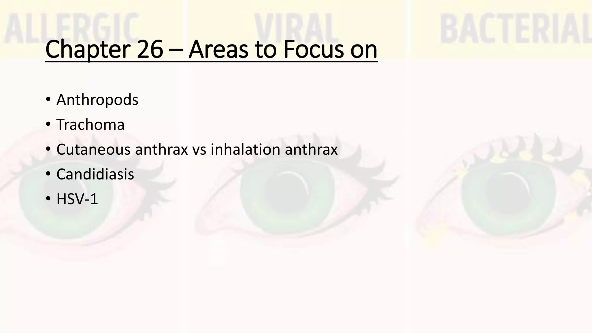 Chapter 26 review - Infections of skin and eyes | PPT