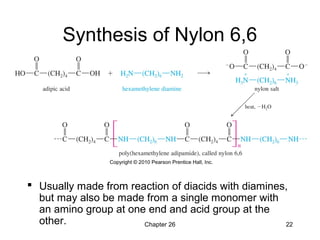 26 - Synthetic Polymers - Wade 7th | PPT