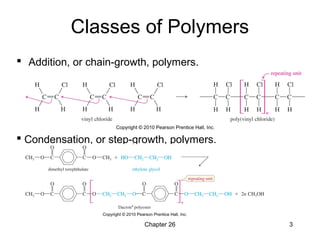 26 - Synthetic Polymers - Wade 7th | PPT