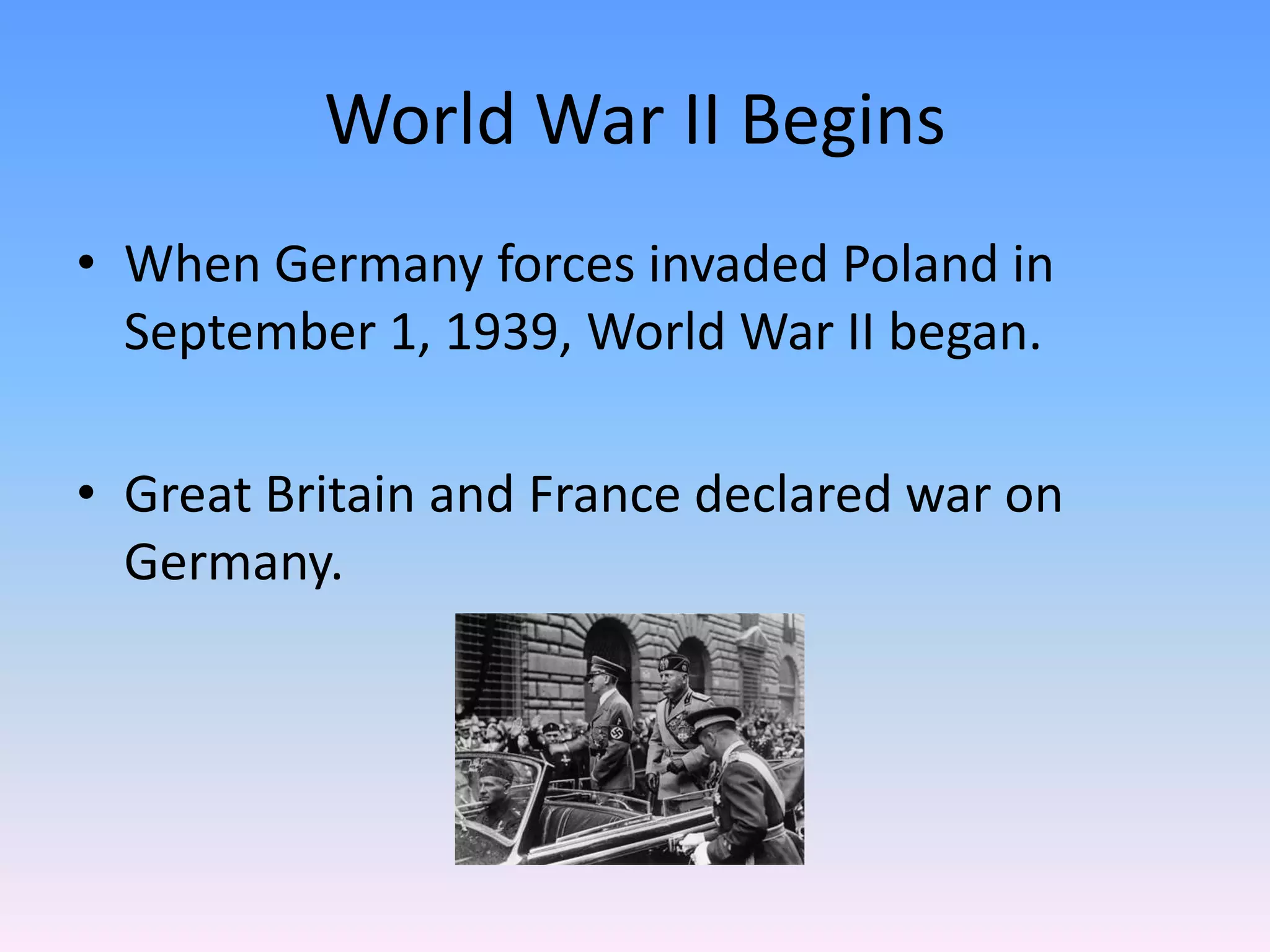 Chapter 27.1 world war ii | PPTX