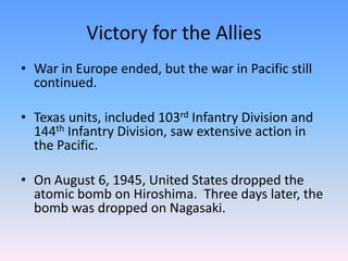 Chapter 27.1 world war ii | PPTX