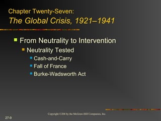 HIST 121 Chapter 27 | PPT
