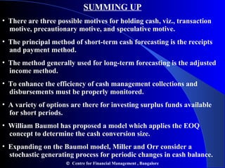 Chapter27 cash and_liquidity_management | PPT