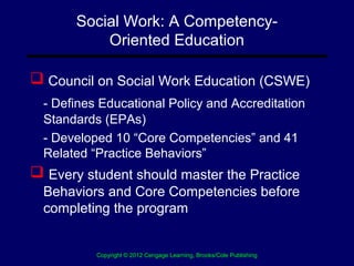 Chapter 2 : Social Work and Other Helping Professions | PPT