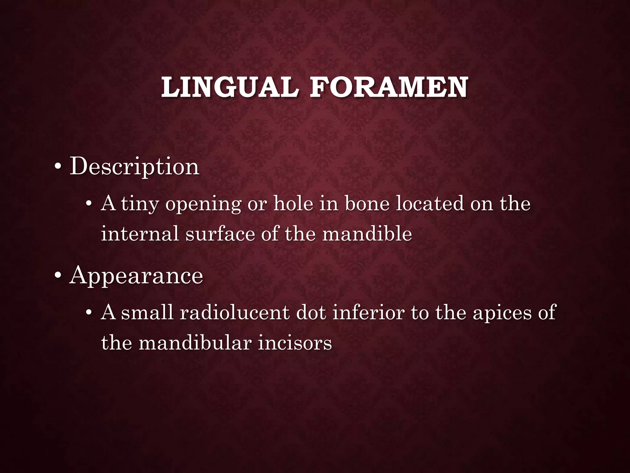 Chapter 27:Normal Anatomy: Intraoral Images | PPTX