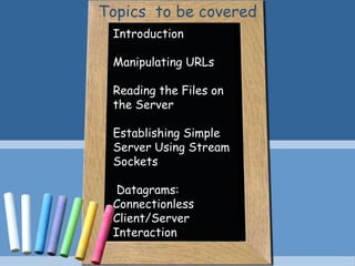 Chapter 27 Networking - Deitel & Deitel | PPT