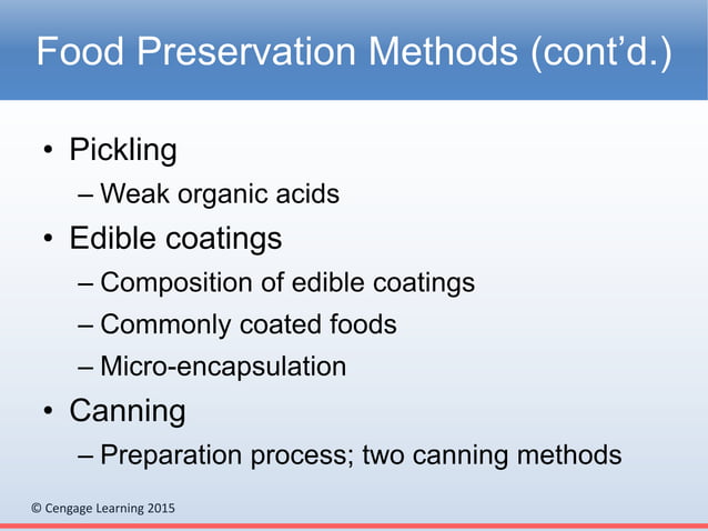 Chapter 28 - Food Preparation | PPT
