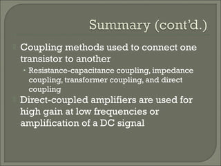 amplifier basics | PPT