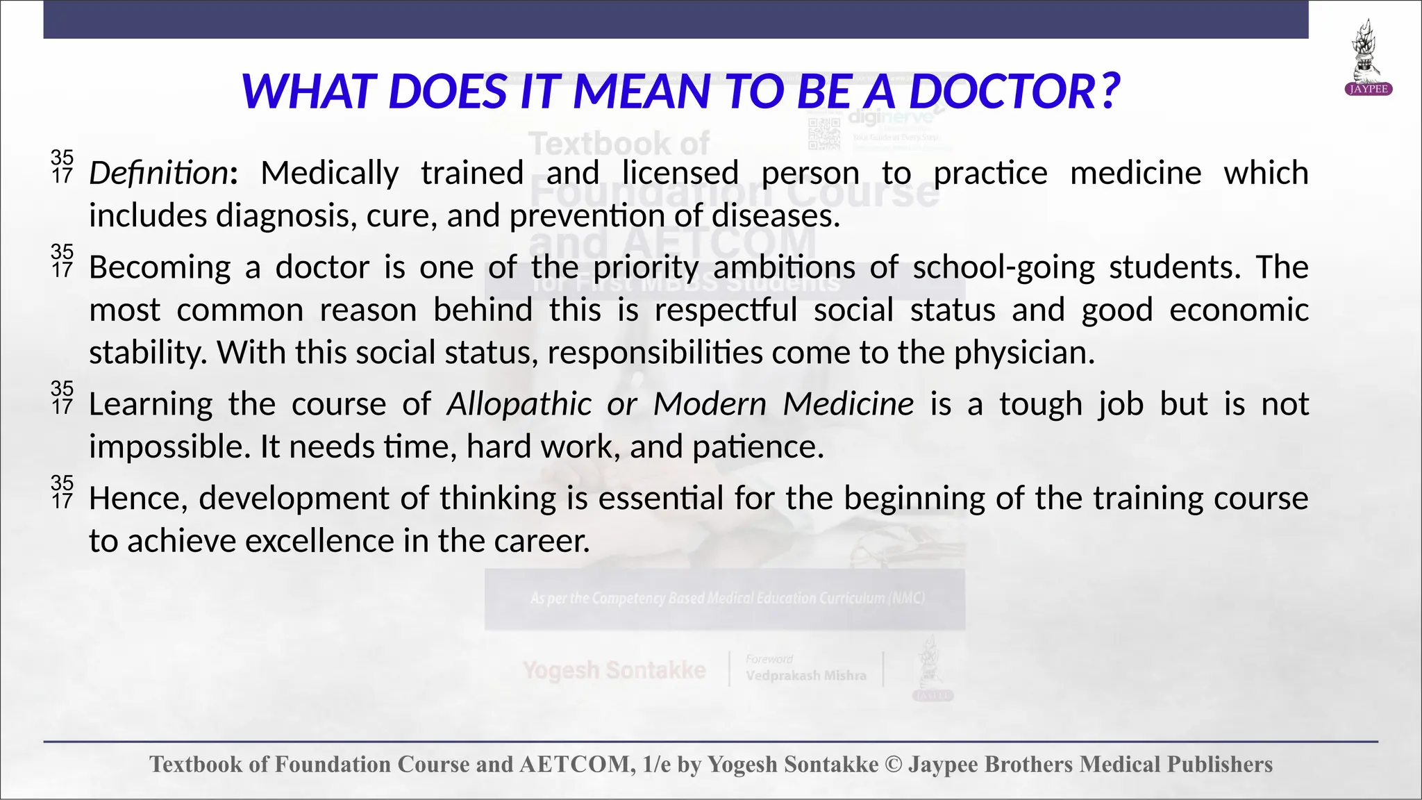 What Does it mean to be a good doctor.pptx