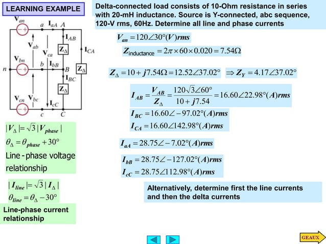 Chapter 2 ( A) - Polyphase Circuits .ppt | Physics | Science