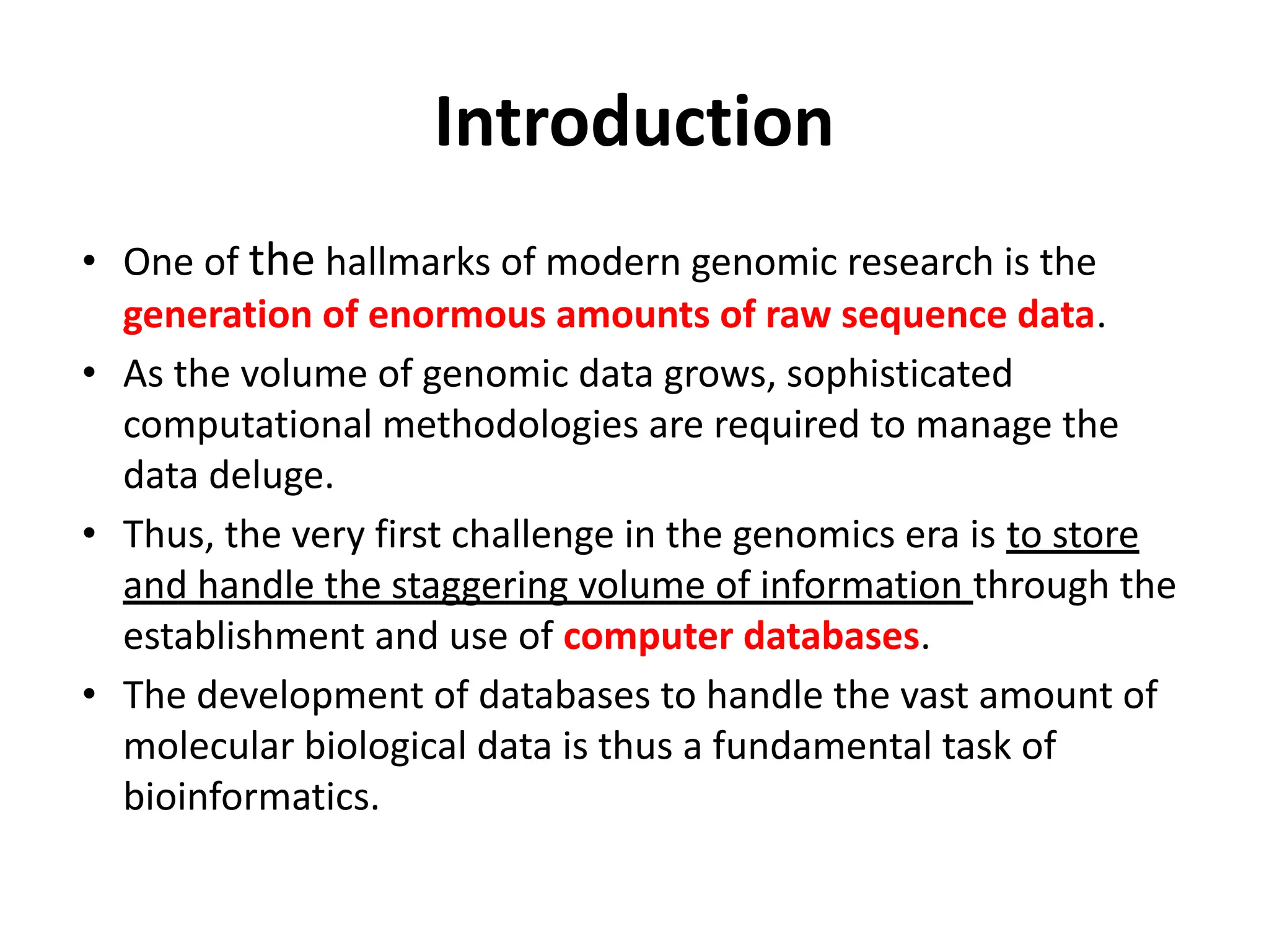 INTRODUCTION TO Databases in Bioinformatics.pptx.pdf