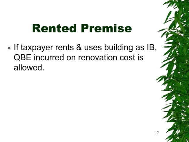 Chapter 2a industrial building allowances | PPTX | Business Accounting ...