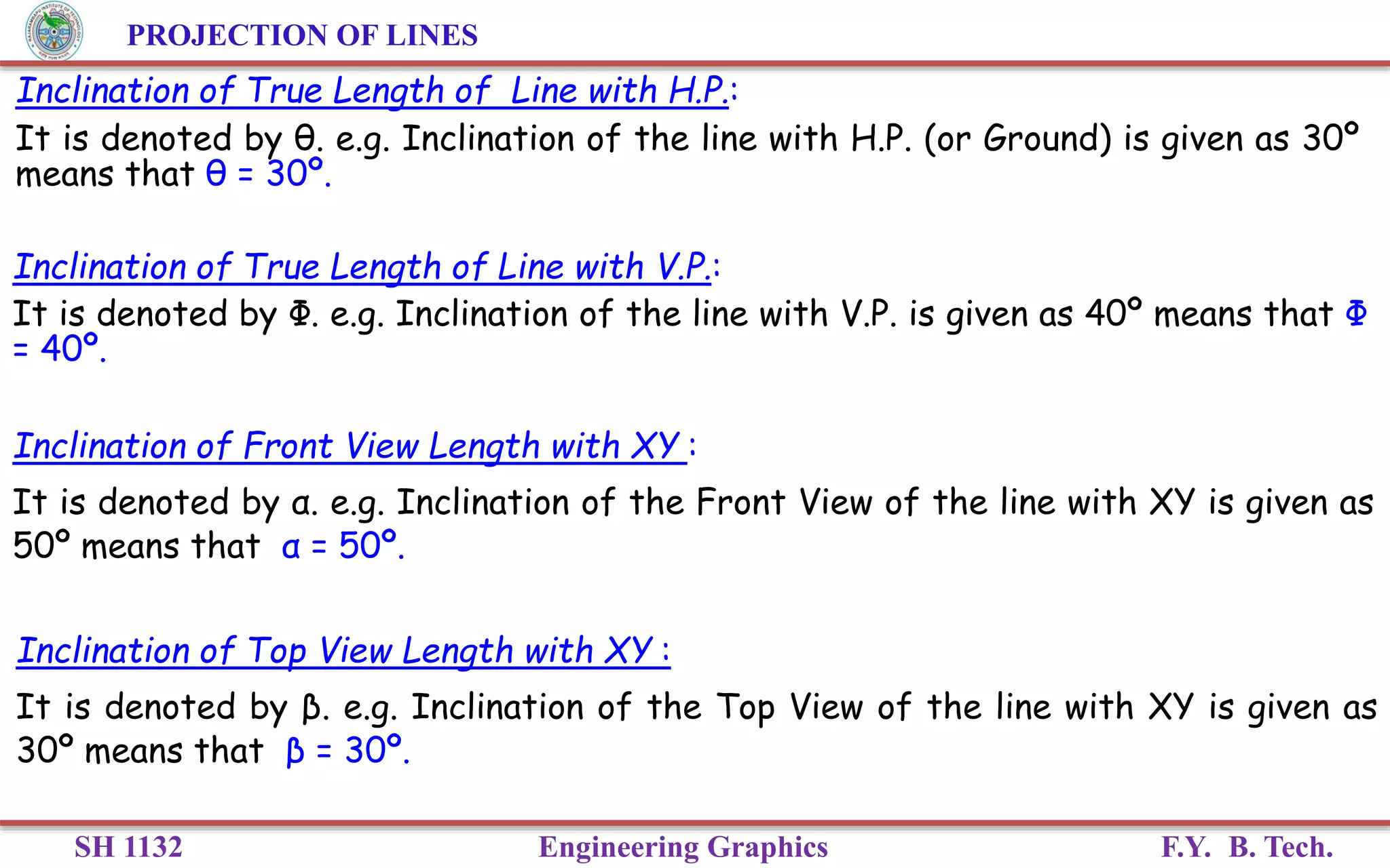 Projection of Lines | PPSX