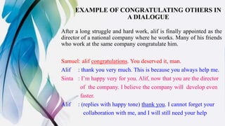 Congratulating And Complimenting Other Class X Kurtilas By Amel ...