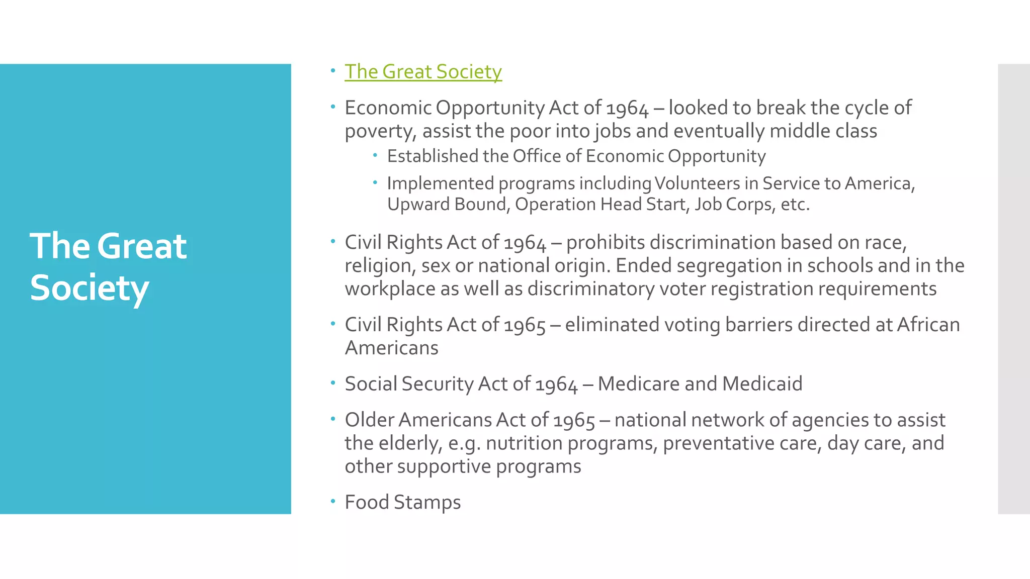 Chapter 2 a brief history of the american social welfare state | PPT