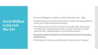 Chapter 2 a brief history of the american social welfare state (2020 ...