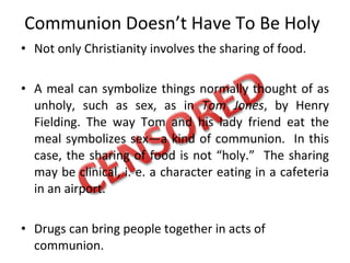 Chapter 2 acts of communion | PPT