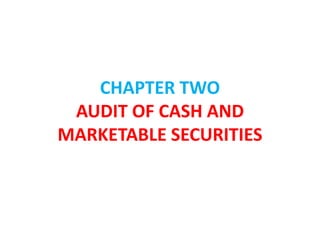 CHAPTER 2##Aduting JU-1.pptx CHAPTER TWO | PPTX