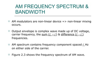 Chapter 2 amplitude_modulation | PPT
