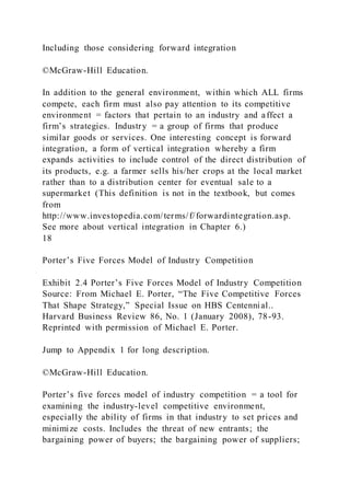 CHAPTER 2Analyzing the External Environment of the Firm | DOCX