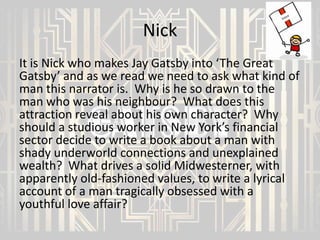 The Great Gatsby - Chapters 2 and 3 | PPTX