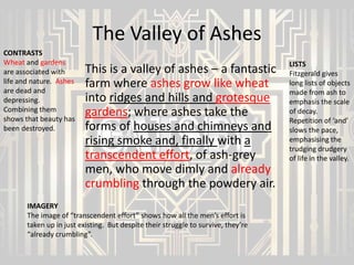 The Great Gatsby - Chapters 2 and 3 | PPTX | Poetry | Books and Literature