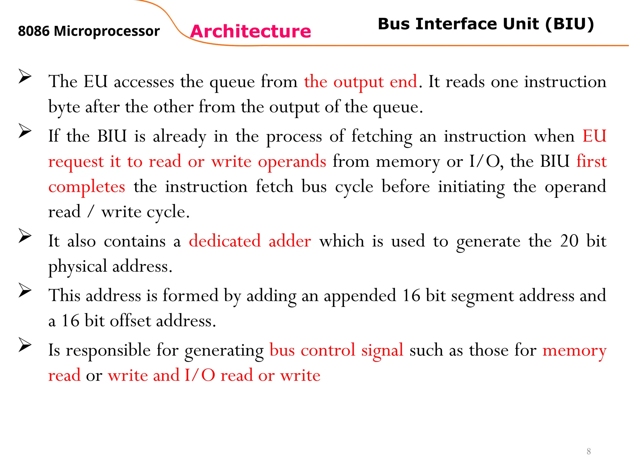 Chapter 2 and 3 8086,8088 architecture and HW specification.pptx
