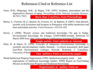 Review of Related Literature with references | PPT