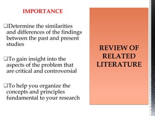 Review Of Related Literature: What Is RRL How To Write It, 47% OFF