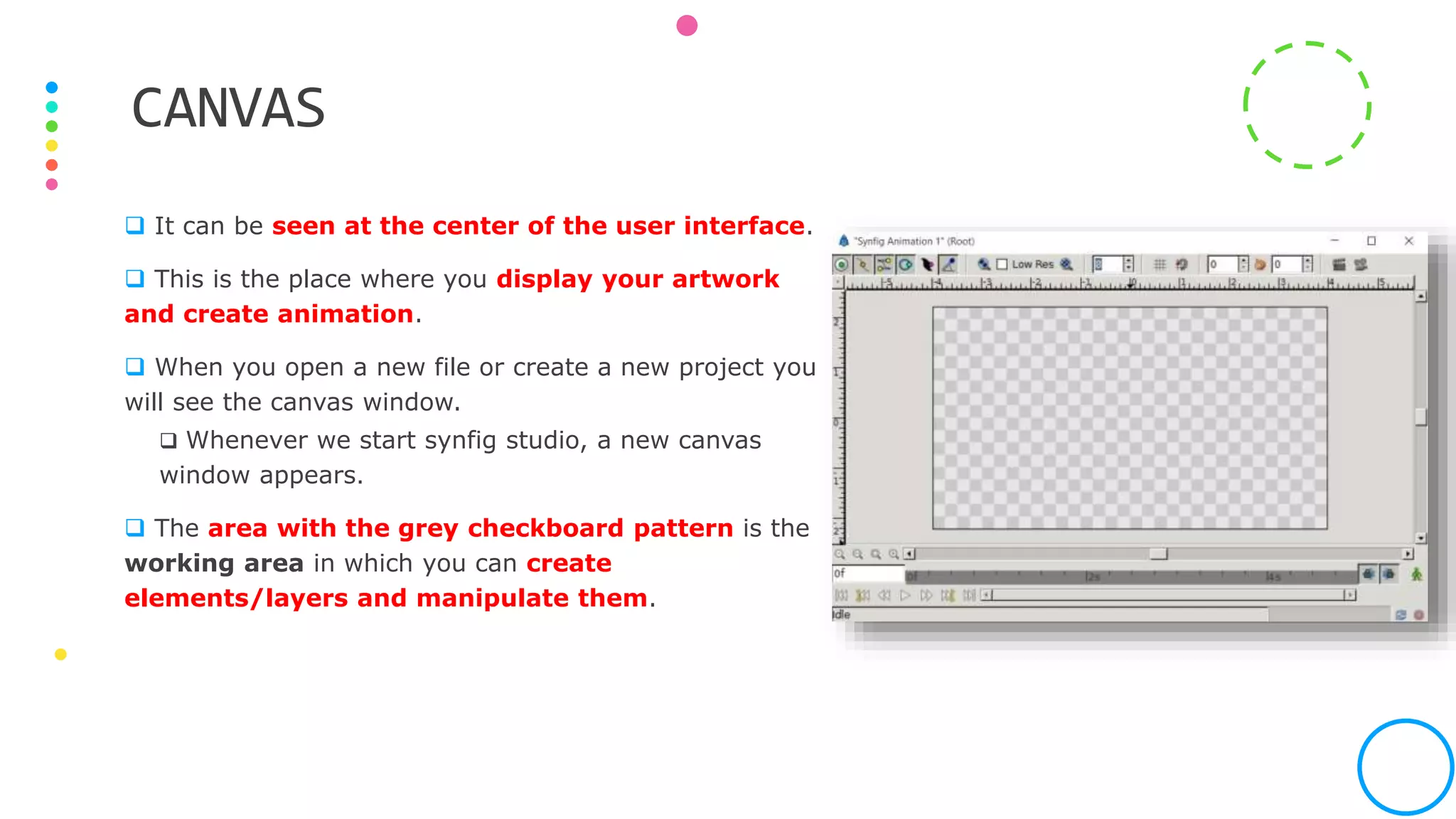 Std 11 Computer Chapter 2 Animation Tool Synfig Ppt