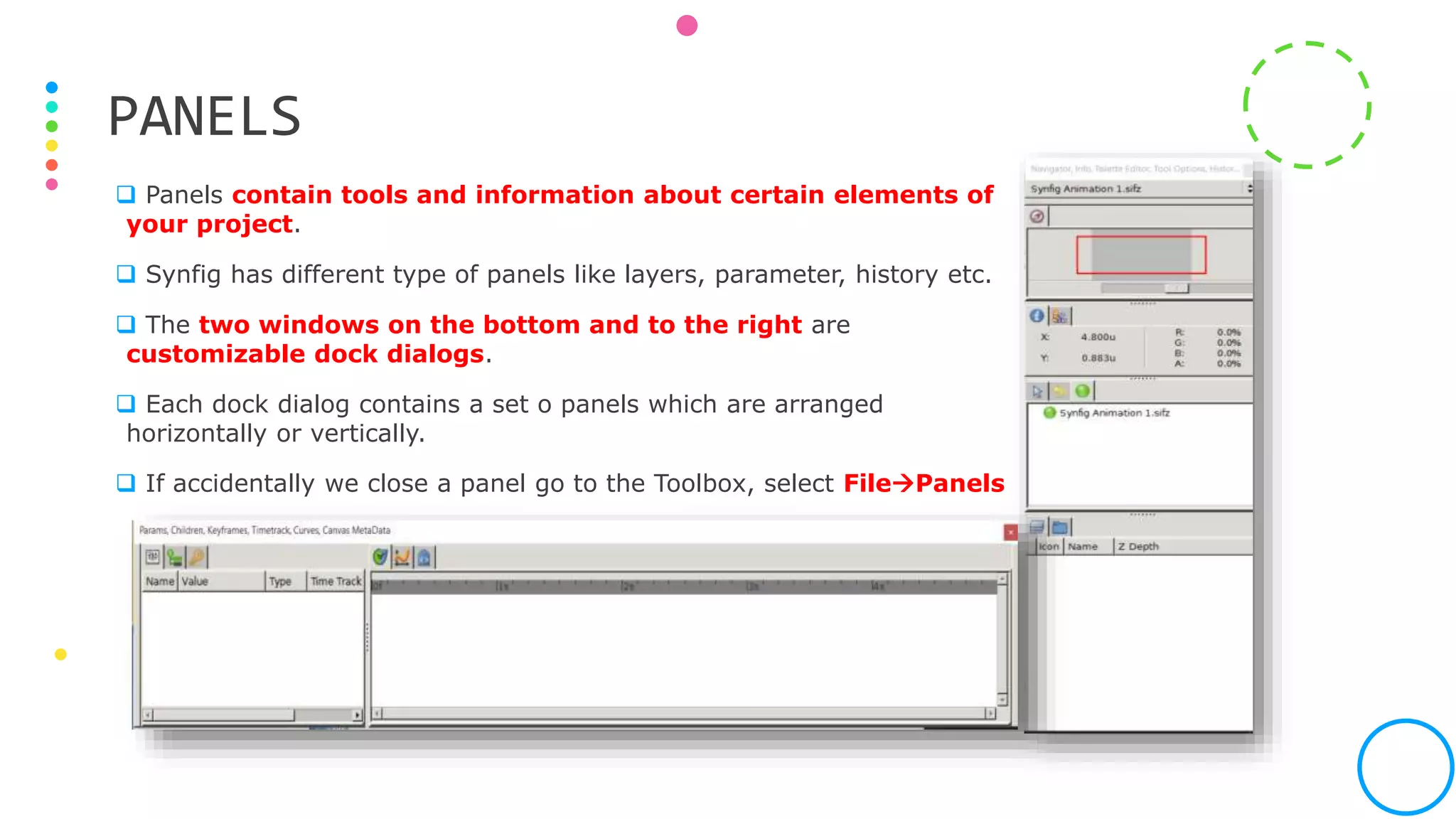 Std 11 Computer Chapter 2 Animation Tool Synfig Ppt