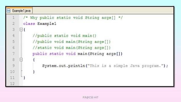 An Overview Of Java | Object Oriented Programming | PDF