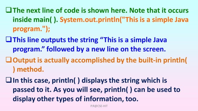 An Overview Of Java | Object Oriented Programming | PDF